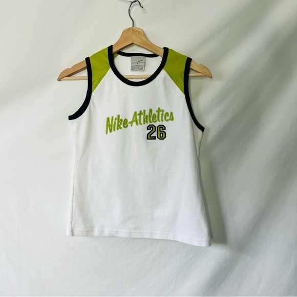 Nike | Tops | Vintage Y2k Nike Athletics Contrast Tank Top | Poshmark